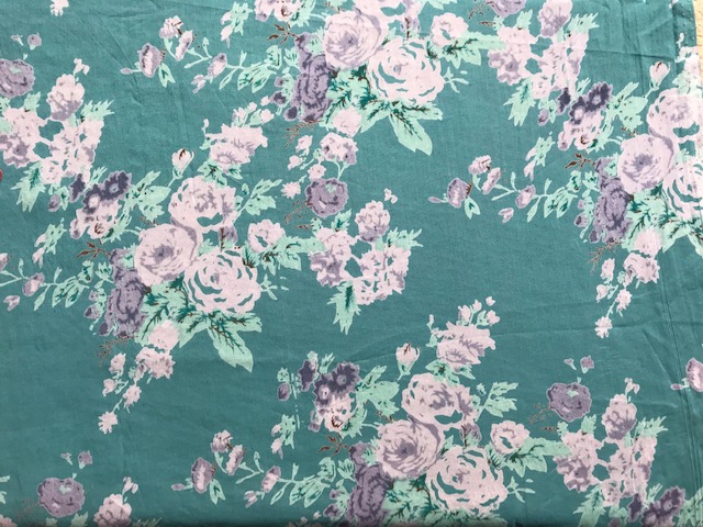 Vintage Rose Pacific Blue Swatch – Gabrielle Parker Clothing