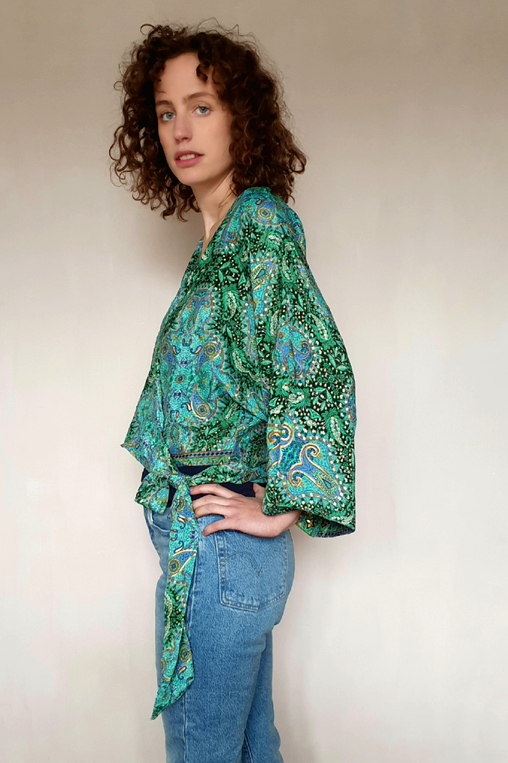 Crossover Tie Top – Gabrielle Parker