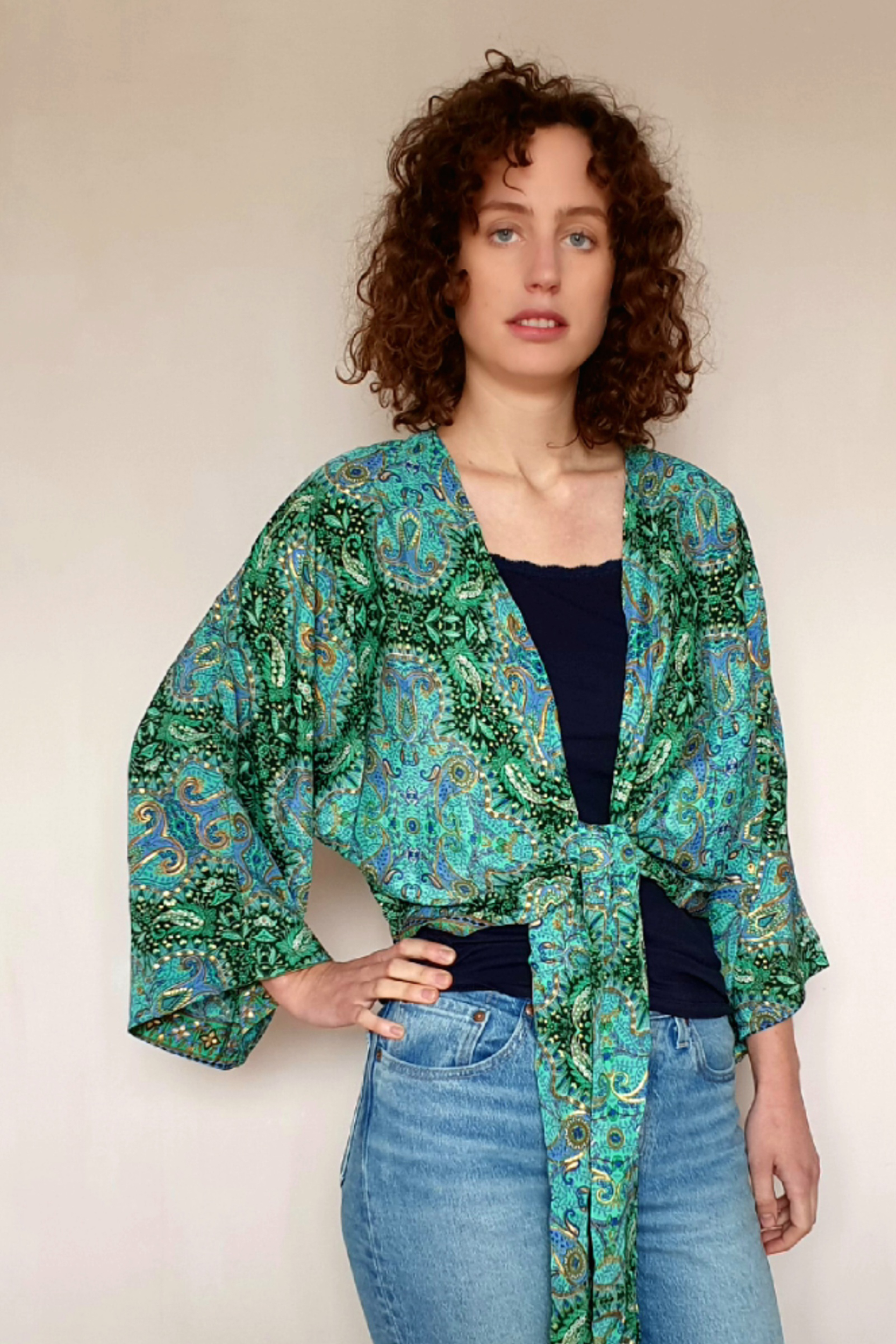 Crossover Tie Top – Gabrielle Parker